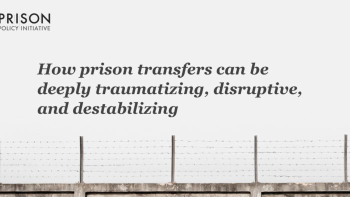 How Prison Transfers Upend Stability for Incarcerated People - Giving ...